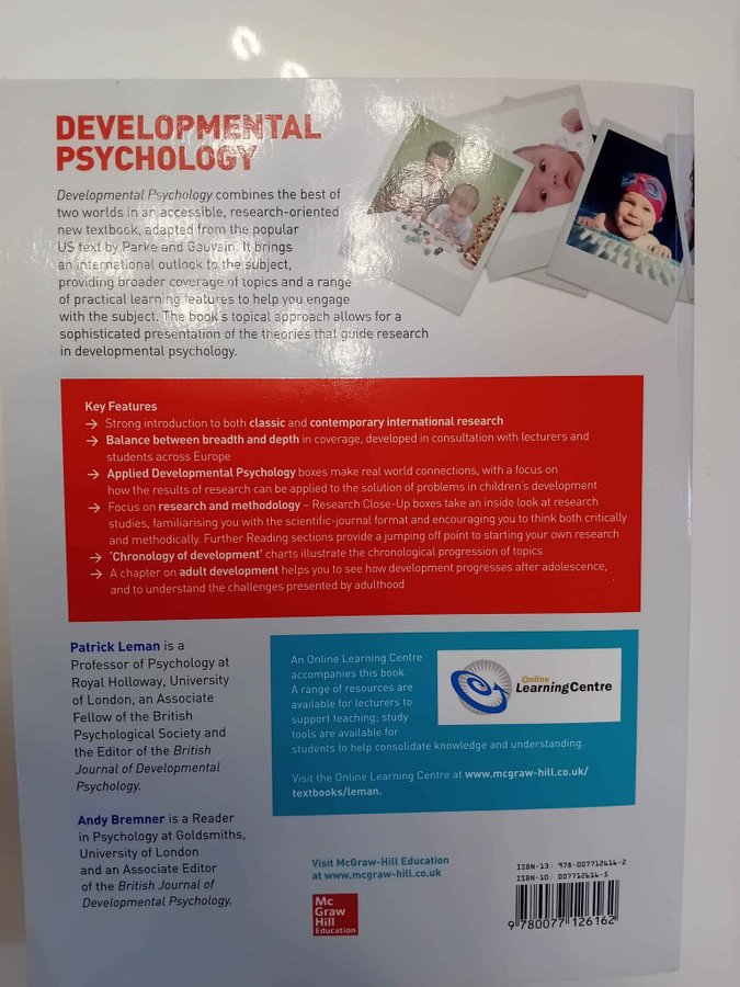Developmental Psychology av Patrick Leman, Andy.. | Köp på Tradera ...
