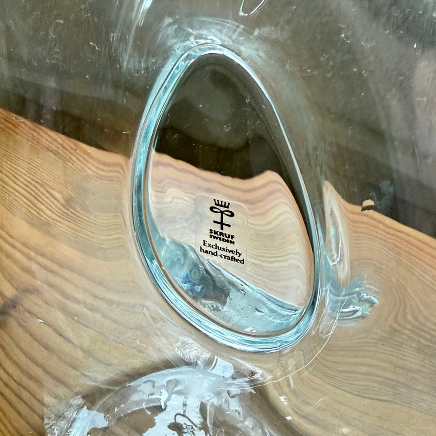 Skruf Glasbruk Munskänk karaff, designad av Jan.. | Köp på Tradera ...