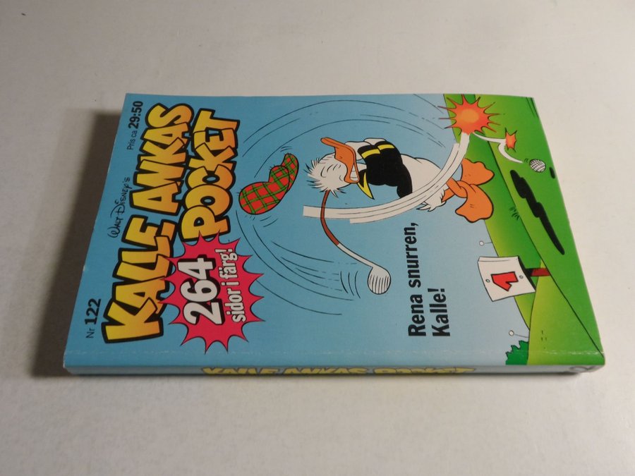 KALLE ANKAS POCKET #122 1:a uppl Toppex VF | Köp på Tradera (711143294)
