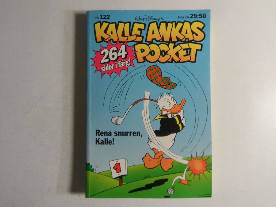 KALLE ANKAS POCKET #122 1:a uppl Toppex VF | Köp på Tradera (711143294)