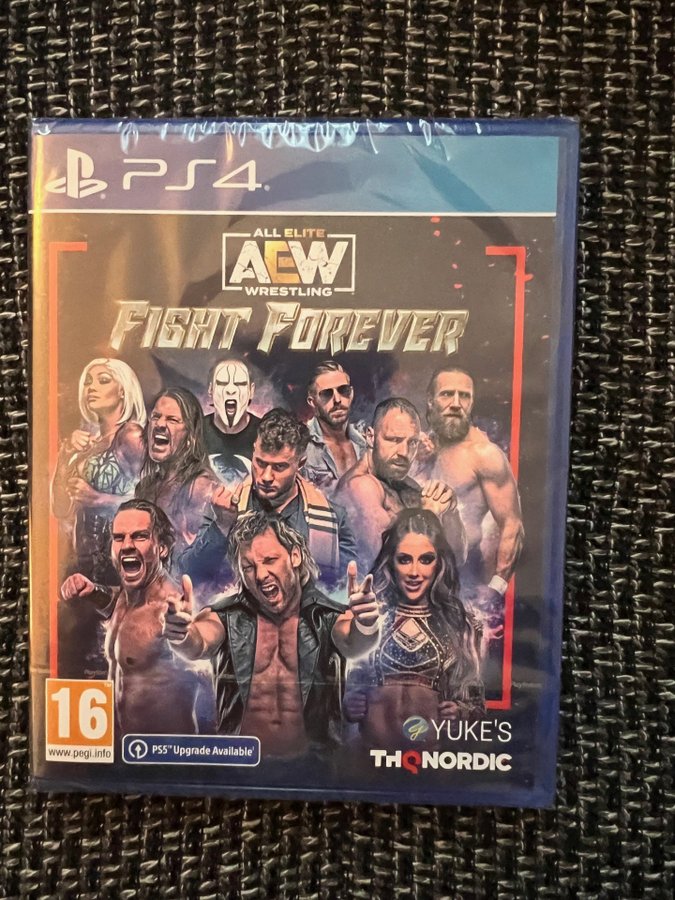 [PS4 -> PS5] AEW: FIGHT FOREVER / NYTT & INPLAS.. | Köp på Tradera ...