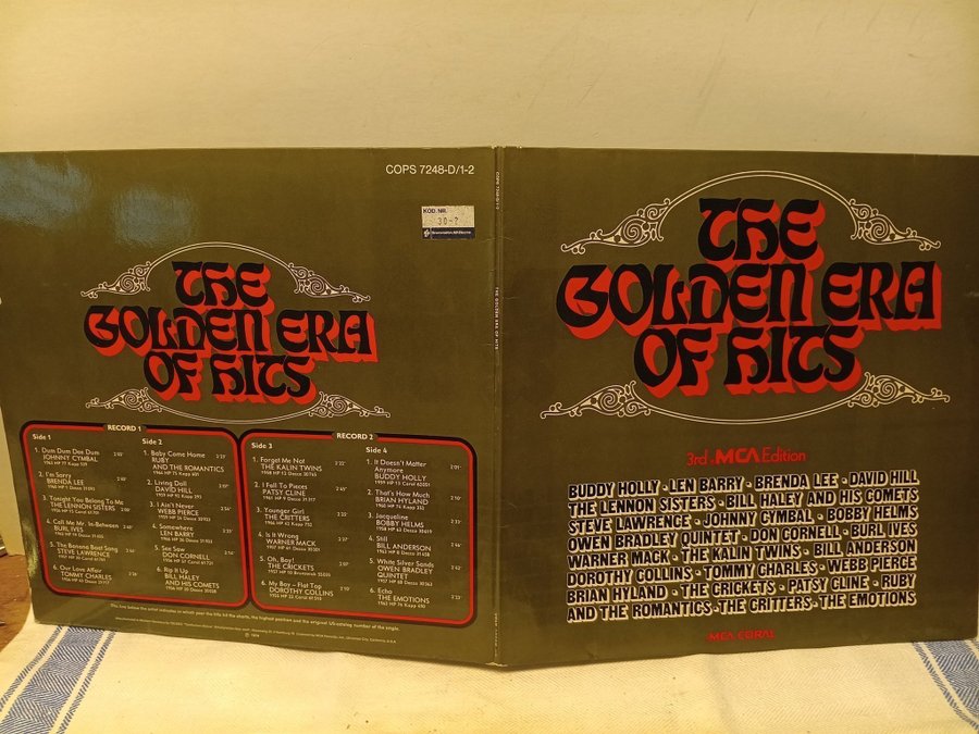 The Golden Era of Hits - 3rd MCA Edition - Viny.. | Köp på Tradera ...