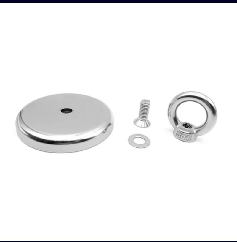 TVÅ PACK NEODYMIUM MAGNETER OBS! 55kg | Köp på Tradera (705510528)