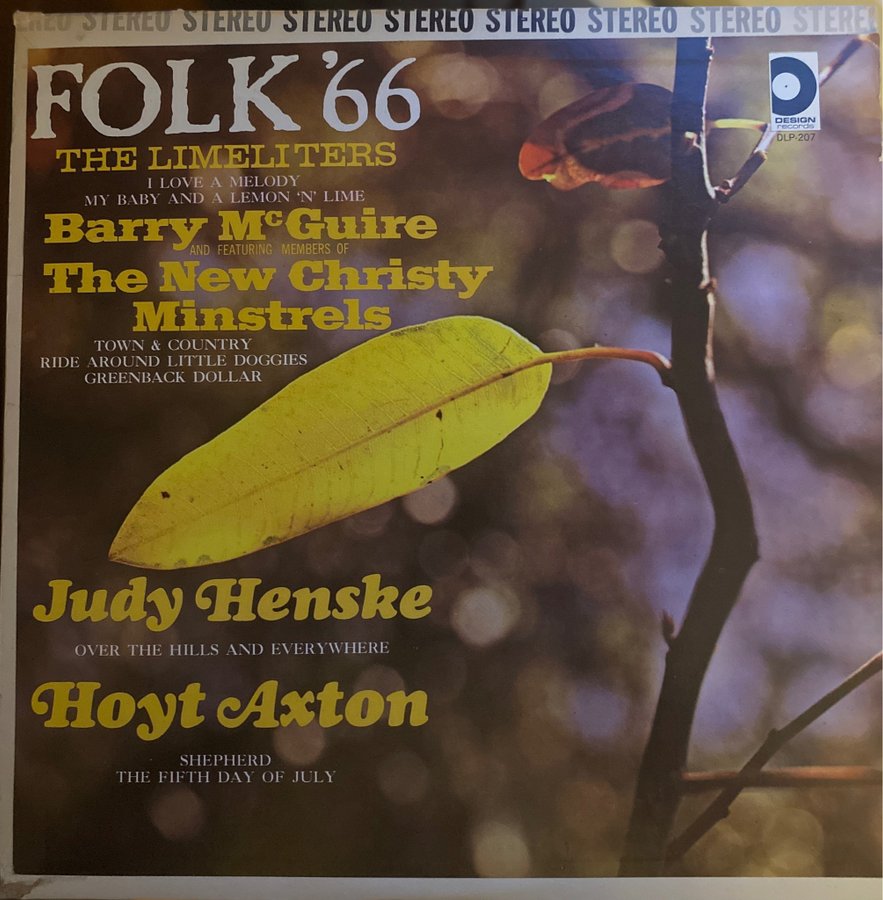 Folk '66 - The Limeliters, Barry McGuire, The N.. | Köp på Tradera ...
