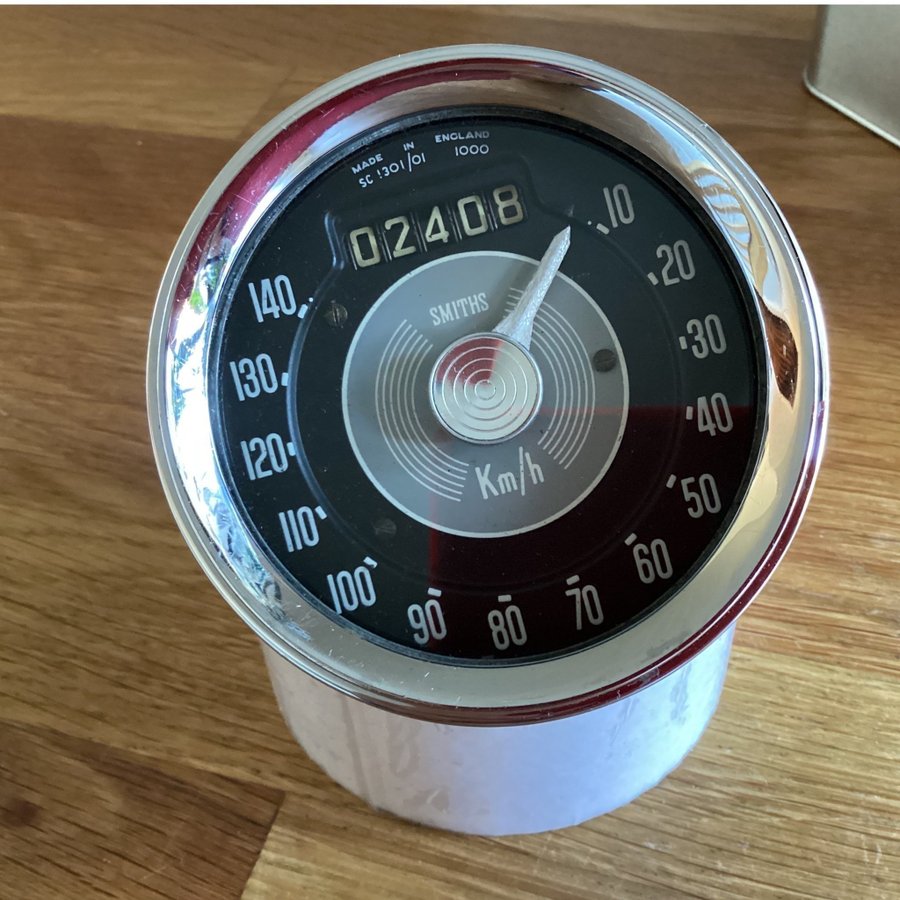 Smiths cronometric 0-140 km Ariel och ev. AJS/M.. | Köp på Tradera ...