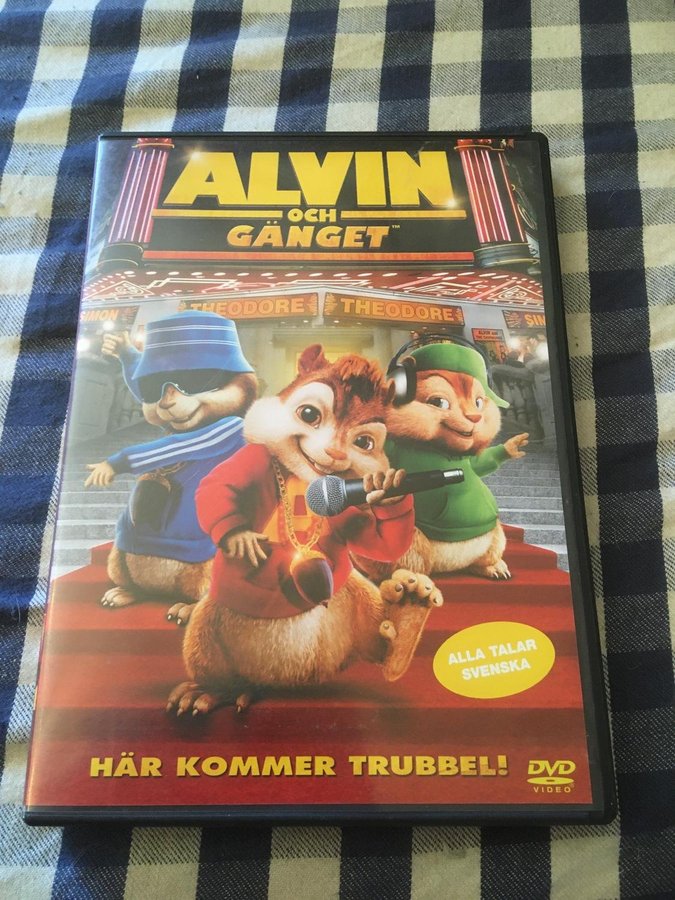 Alvin och Gänget - svenska dvd animerat komedi .. | Köp på Tradera ...