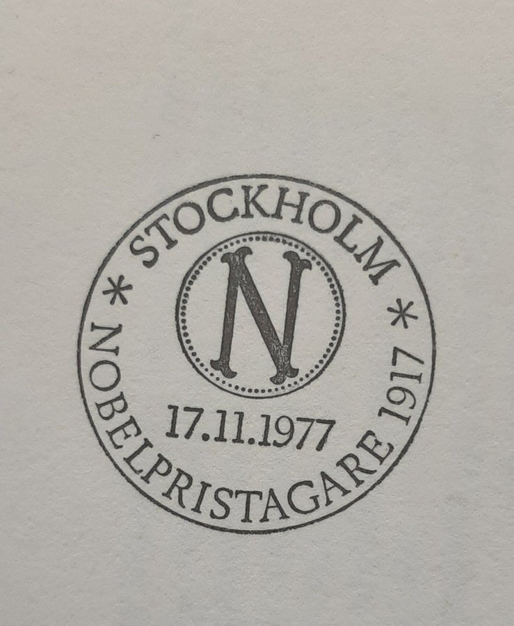 fdc nobel pris 1977 | Köp på Tradera (701919982)