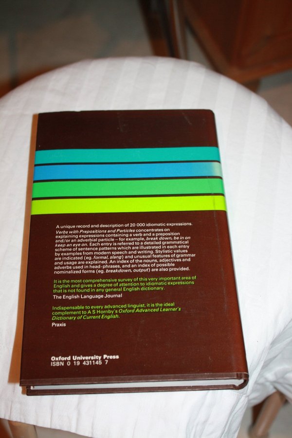 Oxford Dictionary of Current Idiomatic English,.. | Köp på Tradera ...