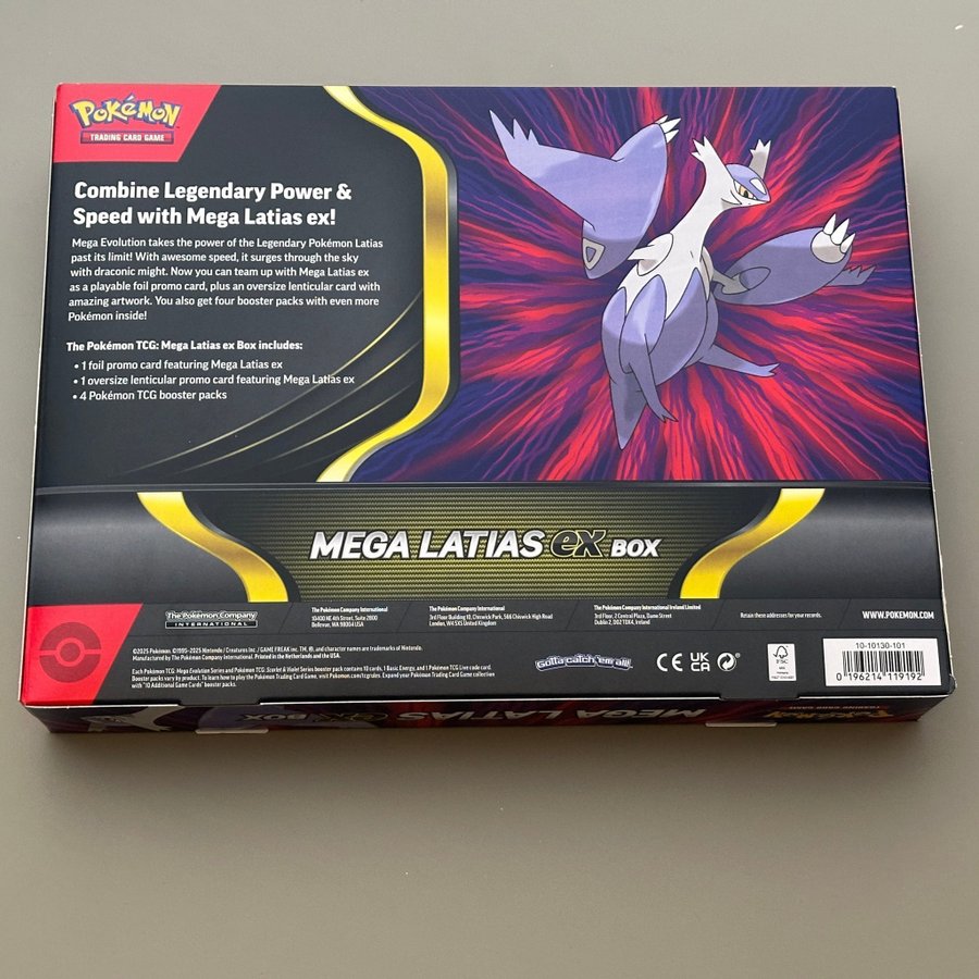 Pokémon TCG: Mega Latias EX Box - HELT NY! | Köp på Tradera (706168366)