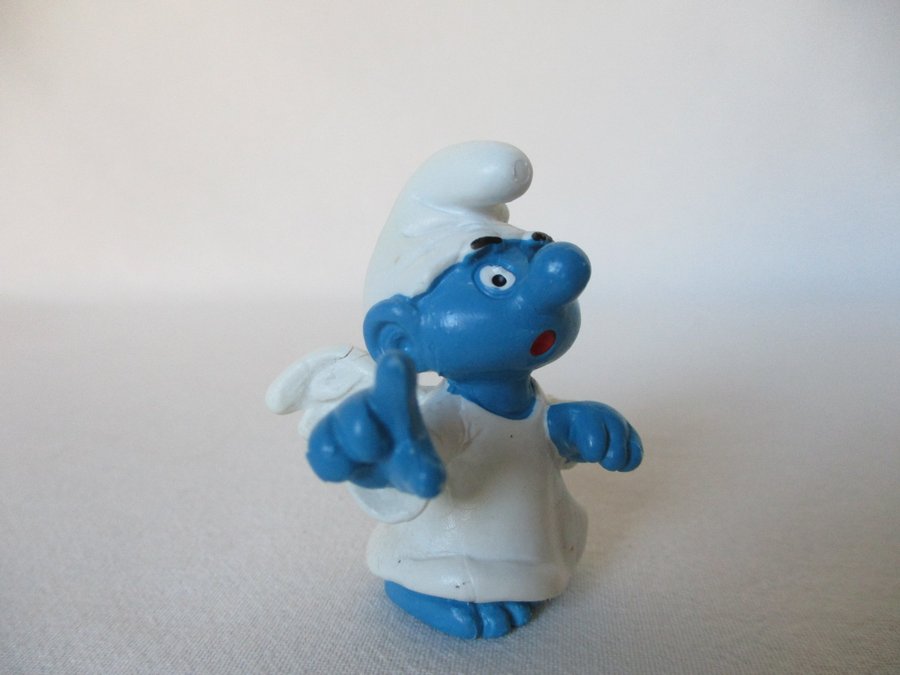Smurf - Liten Ängel | Köp på Tradera (711392613)