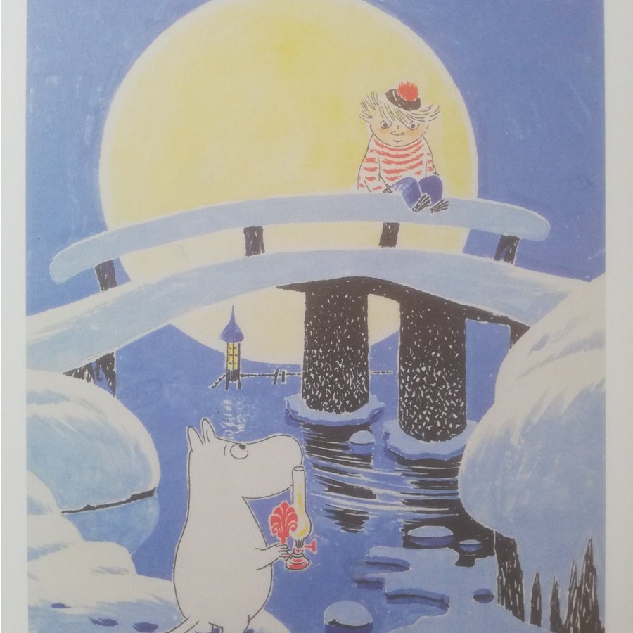 Se produkter som liknar Mumin / Moomin tavla/poster på Tradera (588527999)