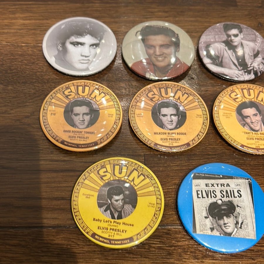 Elvis magneter 11st | Köp på Tradera (704153312)