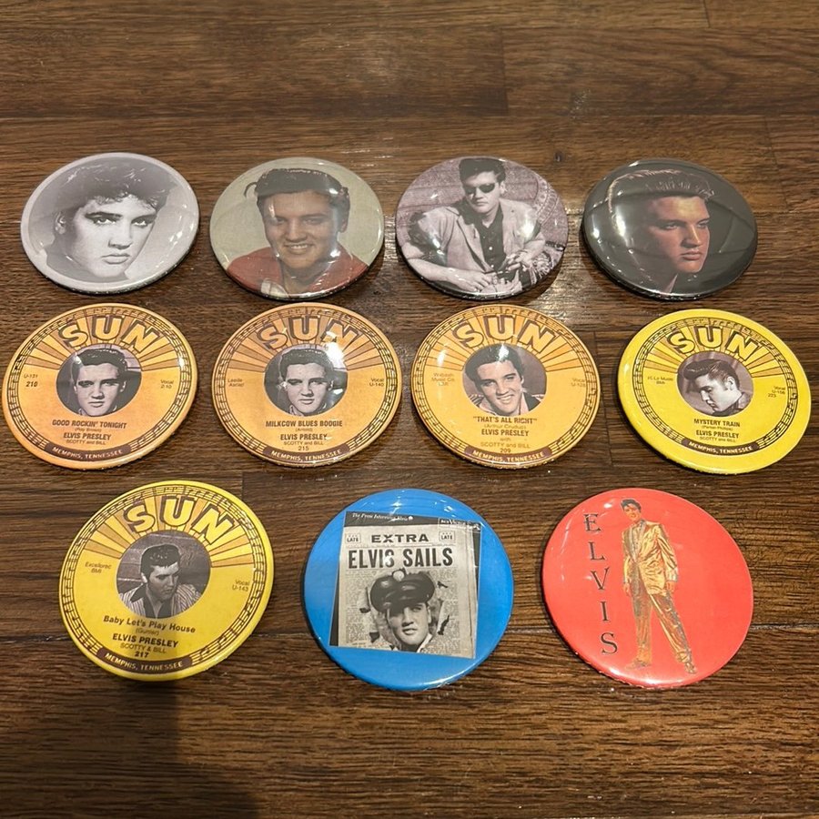 Elvis magneter 11st | Köp på Tradera (704153312)
