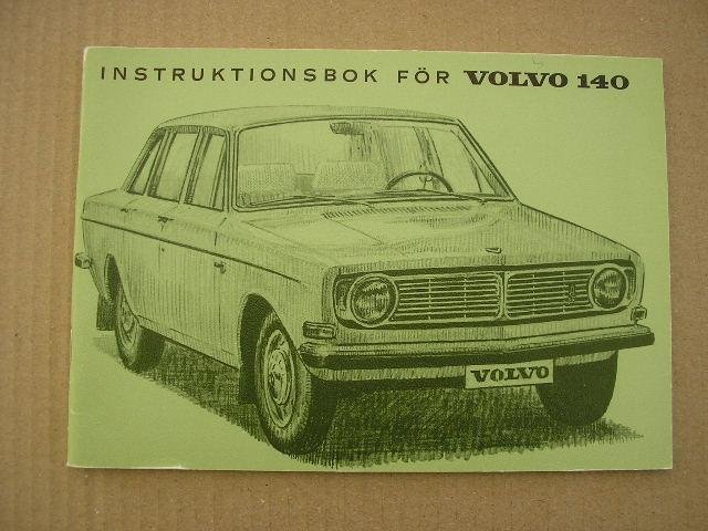 VOLVO Instruktionsbok 140 1970 årsmo.. | Köp från mi_ak på Tradera ...