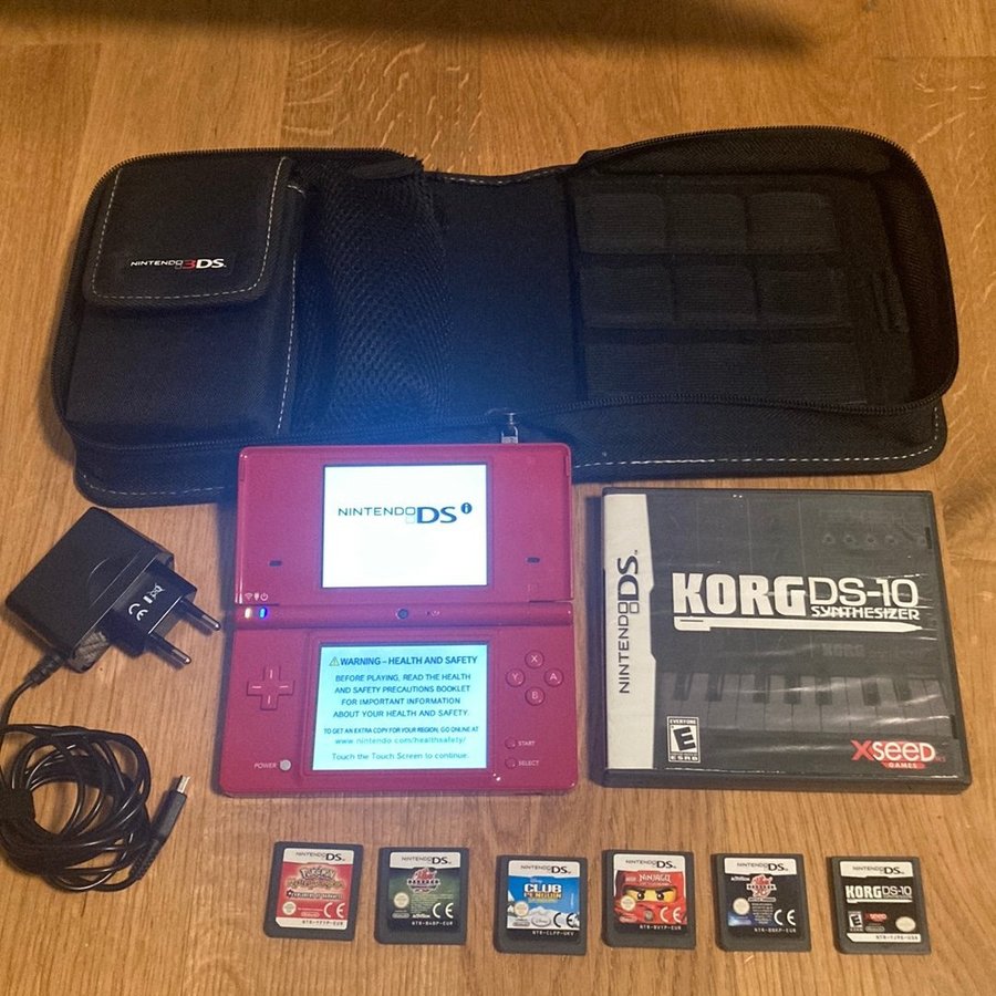Nintendo DSi med 6st spel (inkl Pokemon Mystery.. | Köp på Tradera ...
