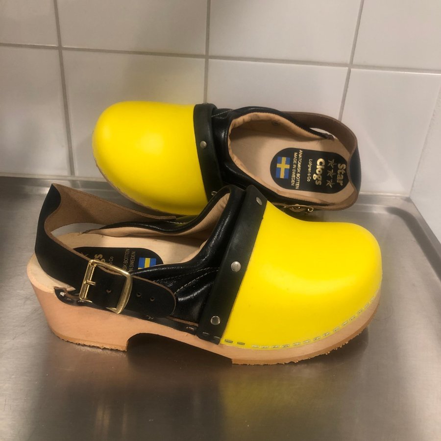 Star Clogs Träskor Gula strl 42 | Köp på Tradera (712967035)