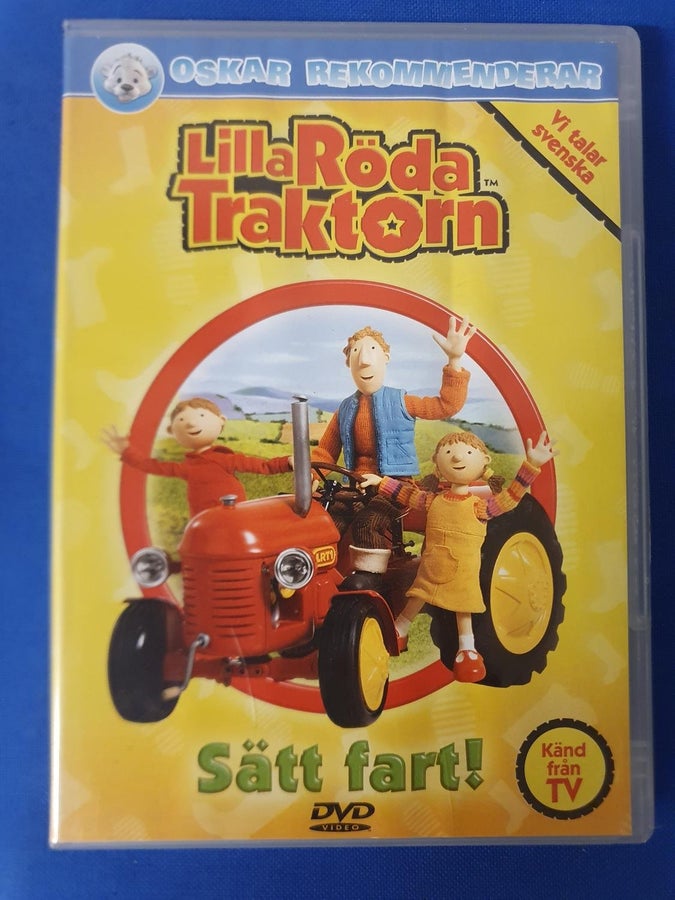 Lilla Röda Traktorn sätt fart DVD | Köp på Tradera (567082368)