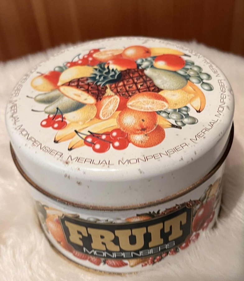 Vintage Merijal Monpensier Plåtburk | Köp på Tradera (706344123)