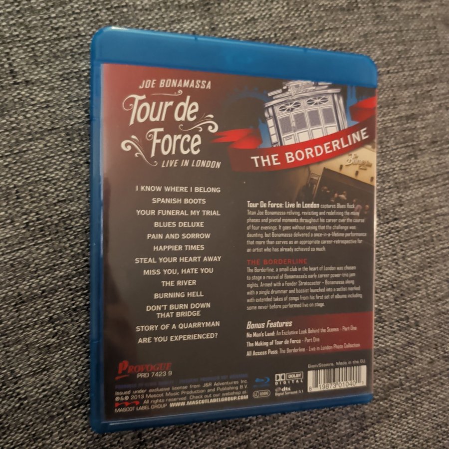 Joe Bonamassa - Tour de Force - Live In London .. | Köp på Tradera ...