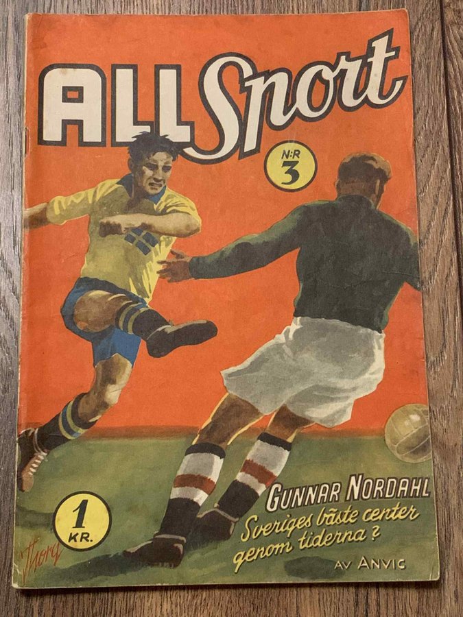 All Sport Nr 3/1945 Jesse Owens på baksidan | Köp på Tradera (713174198)