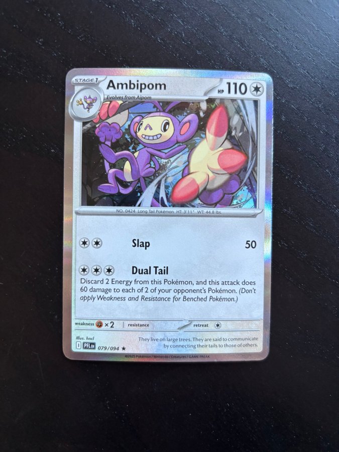 Pokemon Ambipom 79/94 HOLO | Köp på Tradera (734384334)
