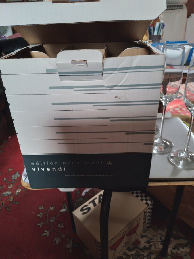 Nachtmann Vivendi 6 Kristall Champagneglas. Ing.. | Köp på Tradera ...