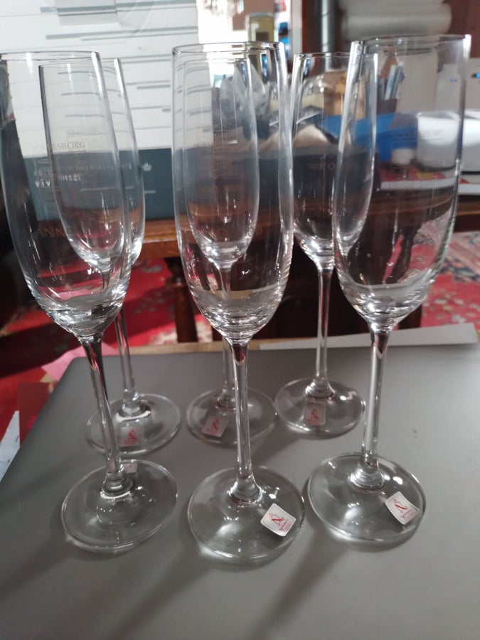 Nachtmann Vivendi 6 Kristall Champagneglas. Ing.. | Köp på Tradera ...