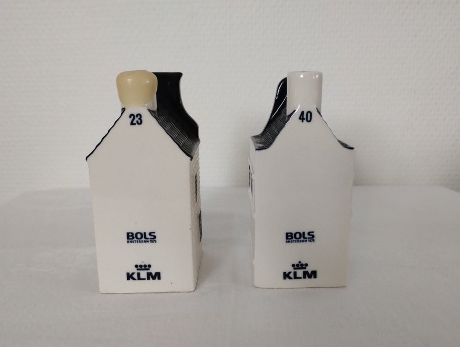 Blue Delft's KLM By Bols Amsterdam 1575 Små Min.. | Köp på Tradera ...