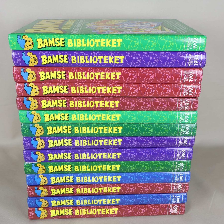 Bamse Biblioteket V.. | Köp från StockholmsStadsmission på Tradera ...
