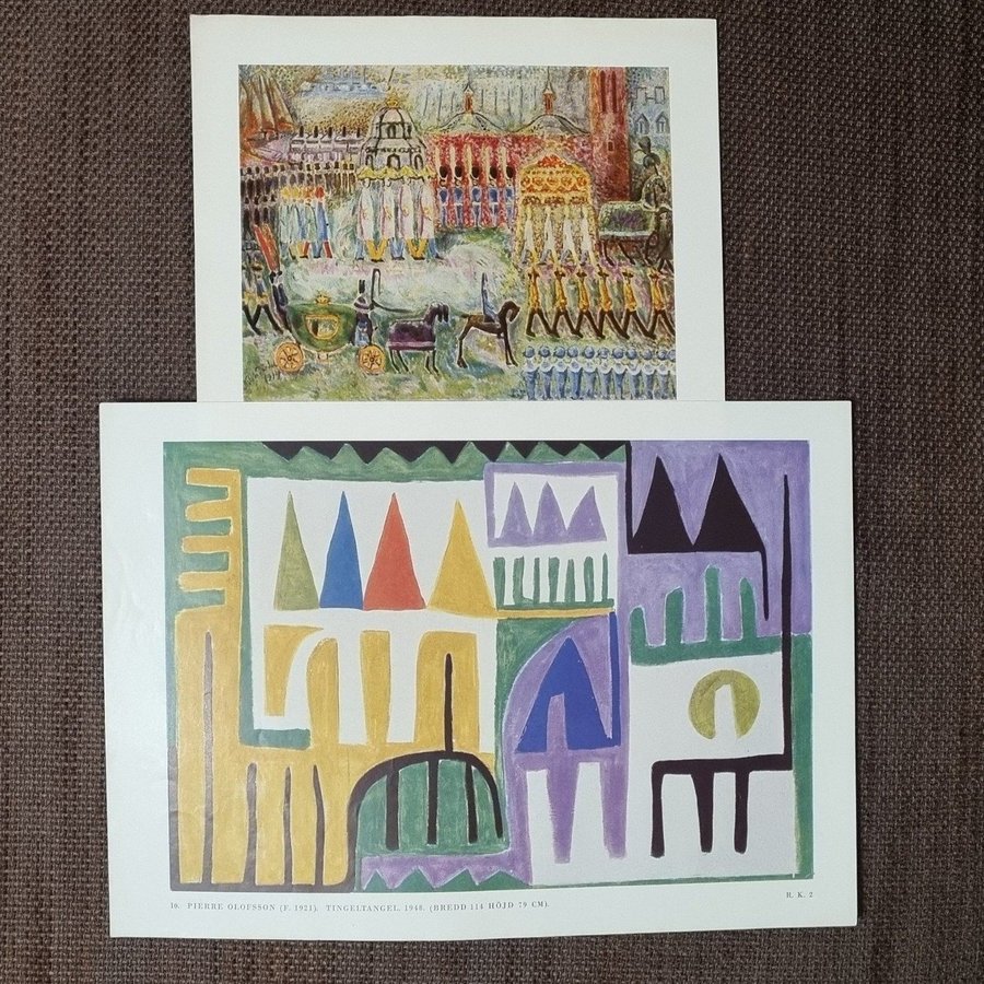 PIERRE OLOFSSON "Tingel Tangel" 1948 + NILS VON.. | Köp på Tradera ...