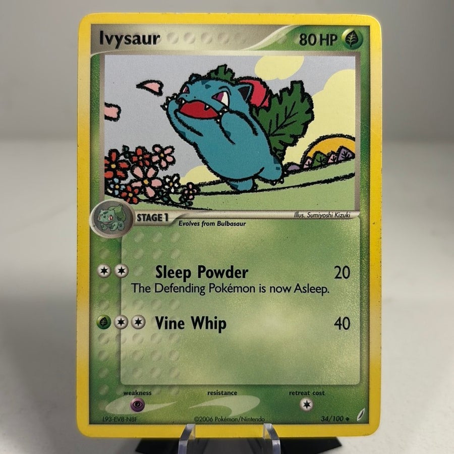 Ivysaur 34/100 Crystal Guardians Pokemonkort | Köp på Tradera (735041151)
