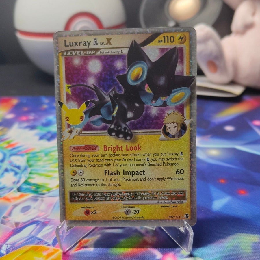 Pokemonkort - Luxray - 109/111 - Celebration | Köp på Tradera (736403359)