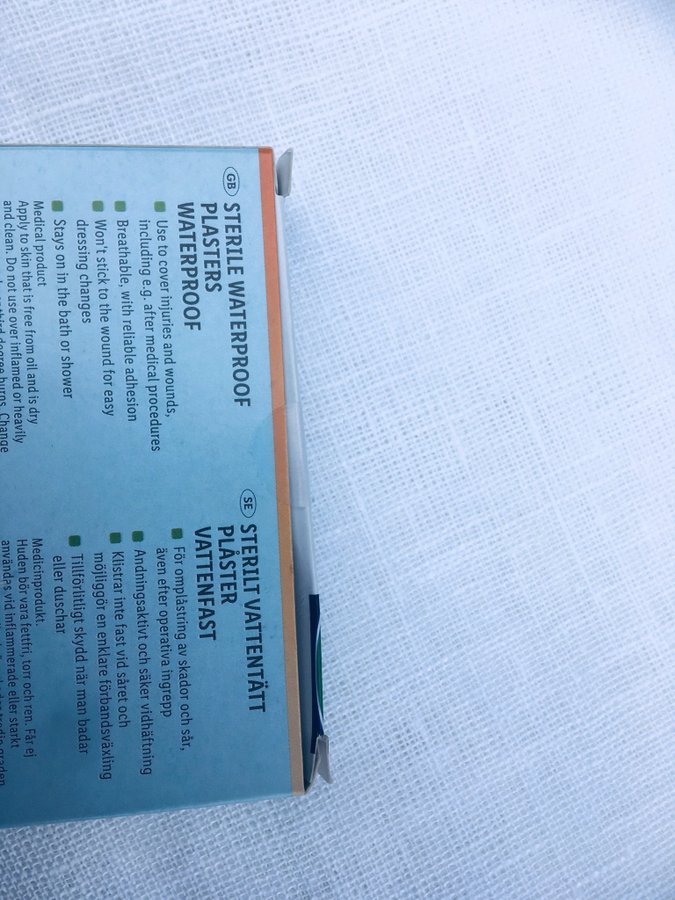 Stort vattenfast plåster 5-pack - NYTT- bäst fö.. | Köp på Tradera ...