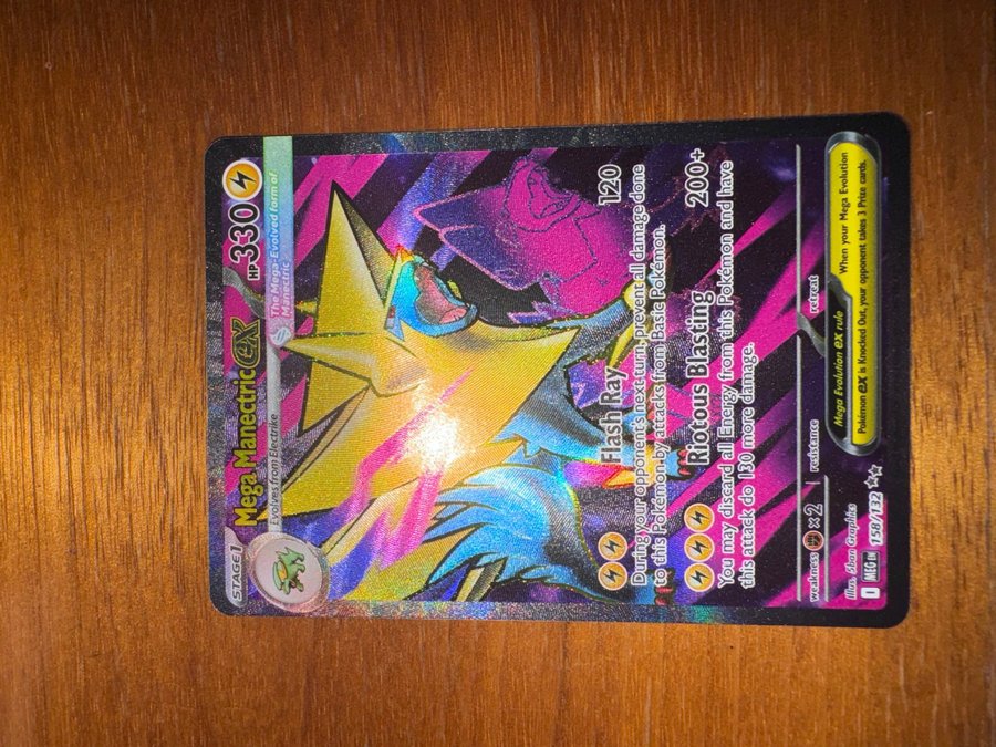 Mega Manectric EX - 158/132 Mega Evolutions | Köp på Tradera (702339188)