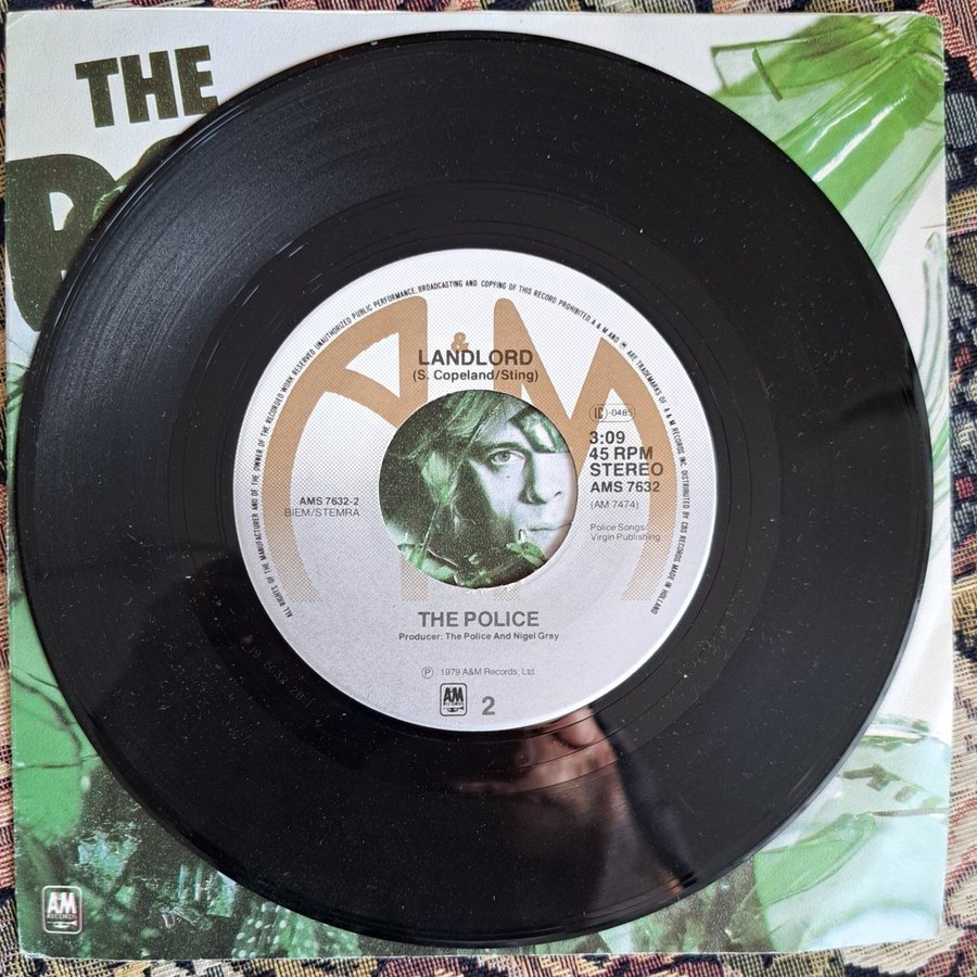 The Police - Message in a Bottle - 7" Vinyl Sin.. | Köp på Tradera ...