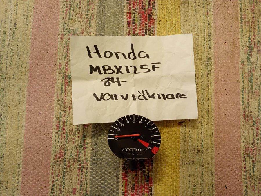 Honda MBX125F 1984 – varvräknare | Köp på Tradera (713545620)