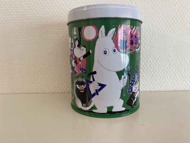 Mumin kakburk med lock i plåt Fazer dekoration .. | Köp på Tradera ...