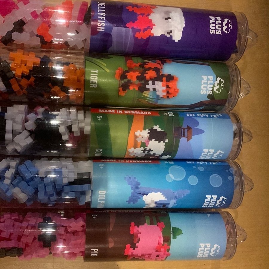 Plus-Plus Mini Tub - 5-pack halva priset! | Köp på Tradera (689271535)