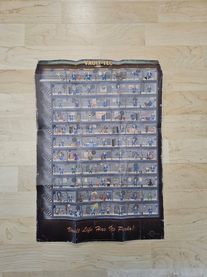 Fallout Affisch. Poster. | Köp på Tradera (702176127)