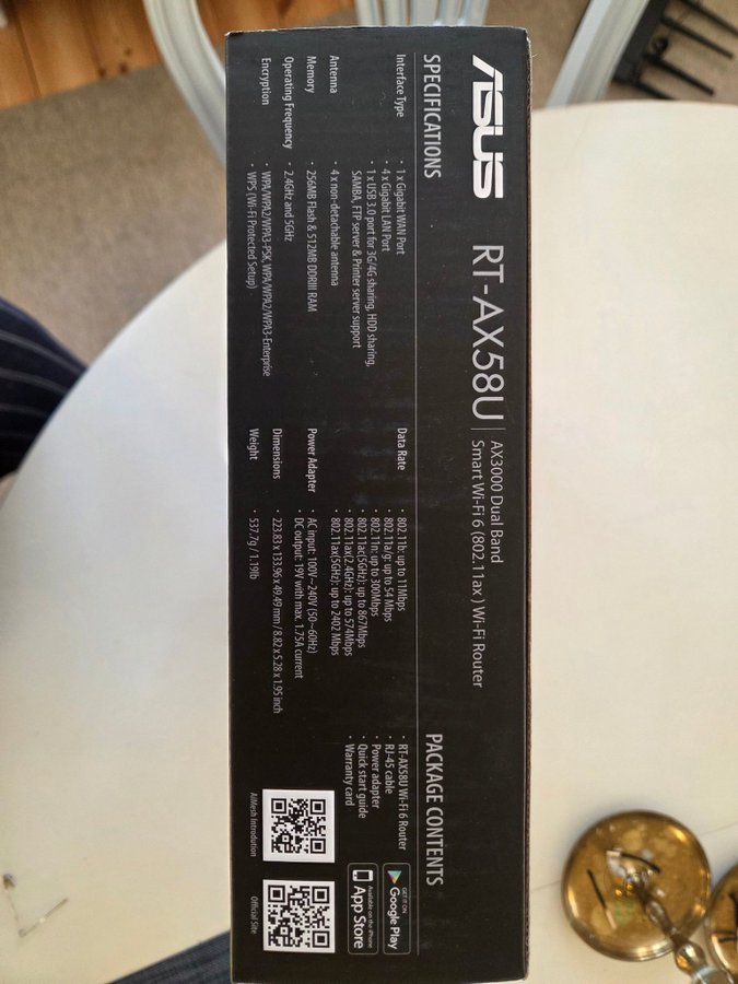 1st ASUS RT-AX58U Router | Köp på Tradera (710237381)