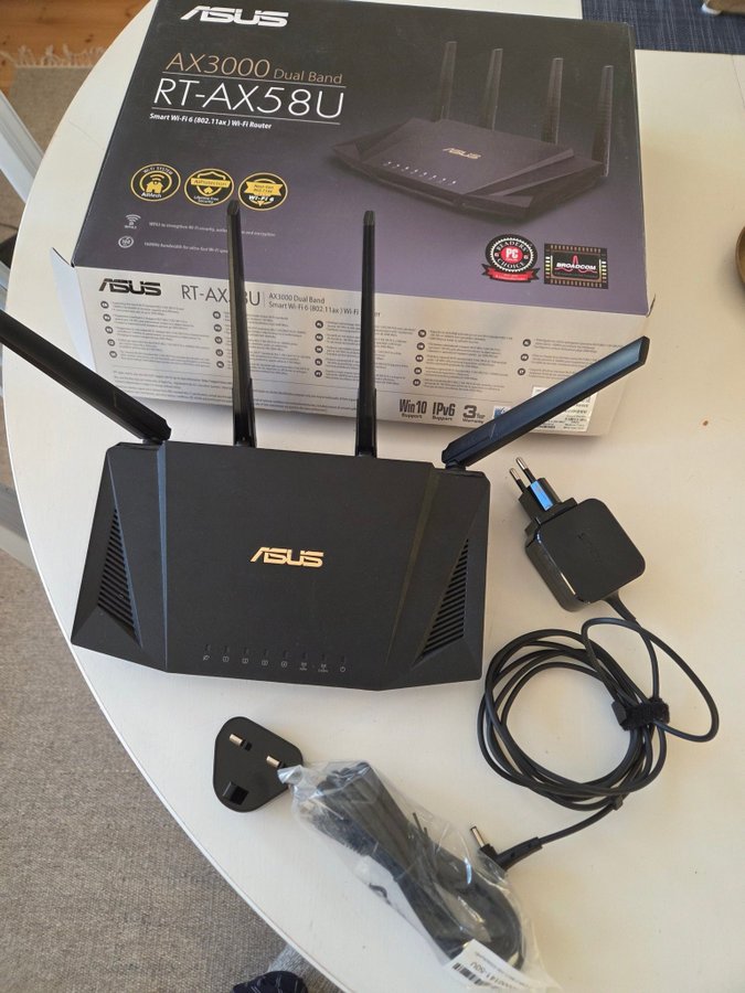 1st ASUS RT-AX58U Router | Köp på Tradera (710237381)