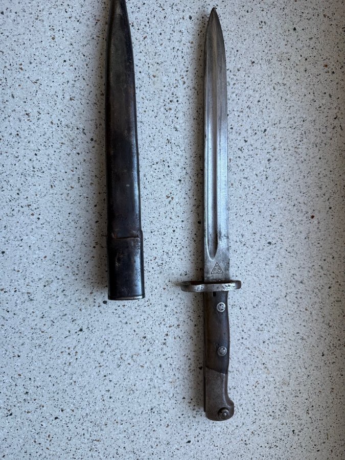 Bajonett Pre WWII M1924 Yugoslavian Mauser | Köp på Tradera (711448150)