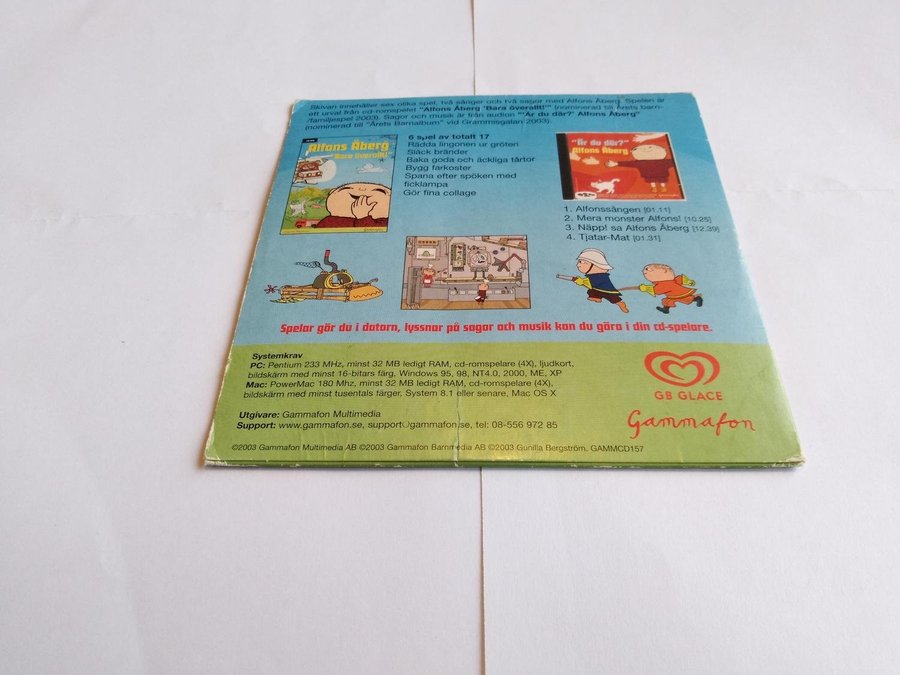PC: Blandning med Alfons Åberg (Spel/musik/saga) | Köp på Tradera ...