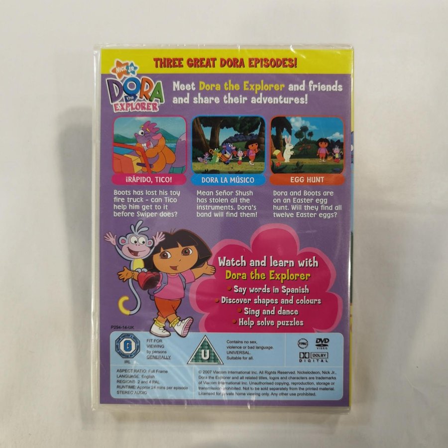Dora the Explorer: Vol. 14 - DVD UK 2007 NEW! | Köp på Tradera (586591534)