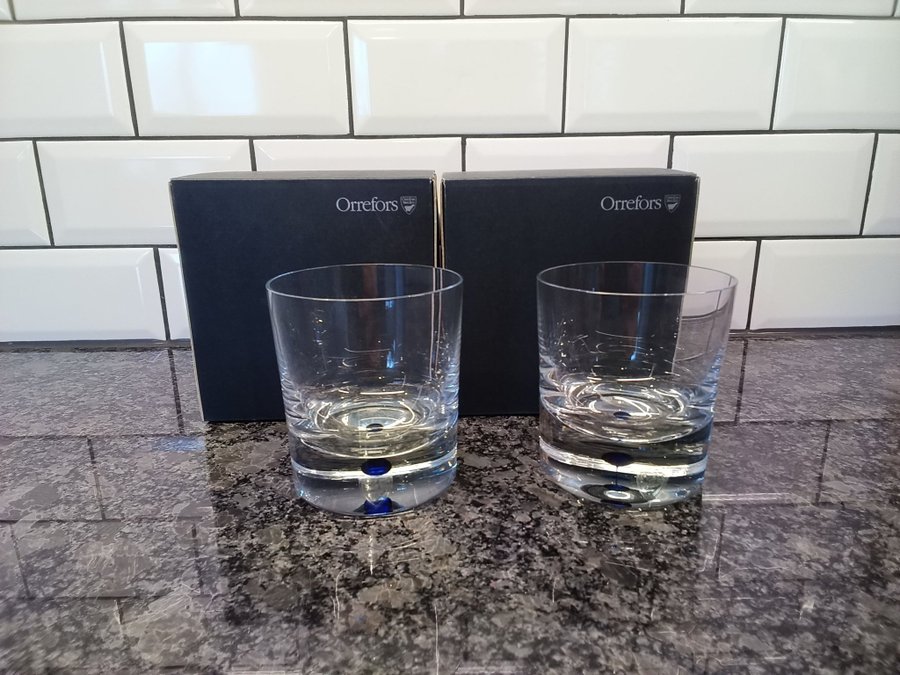 Nya - Orrefors Intermezzo blue - Old Fashioned .. | Köp på Tradera ...