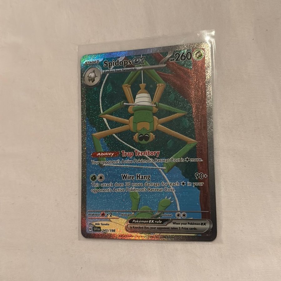 Spidops ex 243/198 - Pokémonkort | Köp på Tradera (713266542)