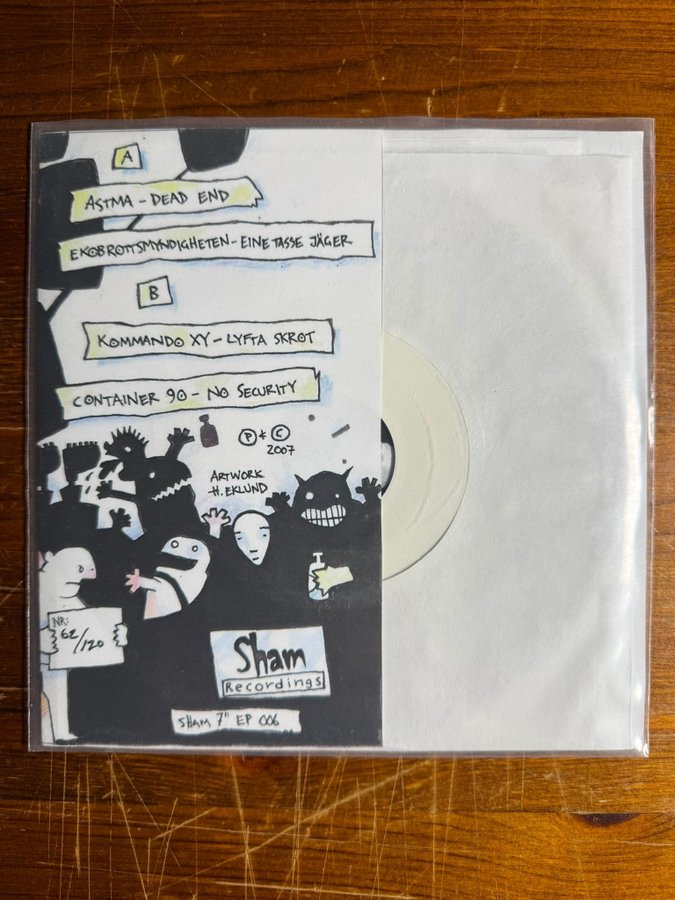 Swedish Old School EBM 2007 - 7" Vinyl | Köp på Tradera (714166337)