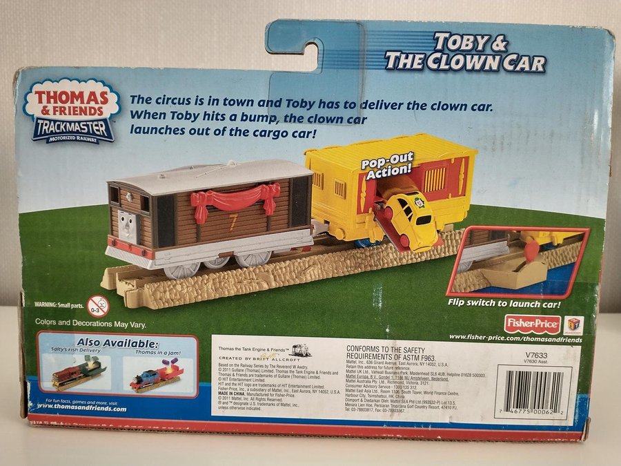 Thomas tåg Trackmaster Toby.. | Köp från LunarTreeStore på Tradera ...