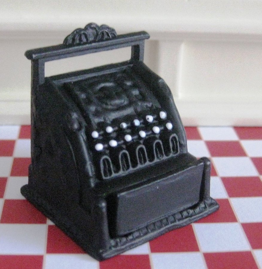 Se produkter som liknar KASSA-APPARAT i metall till d.. på Tradera ...