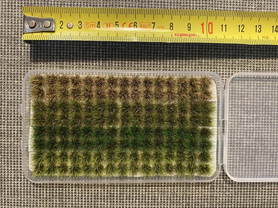 120 st grästuvor | Tufts | Modelljärnväg | Mode.. | Köp på Tradera ...